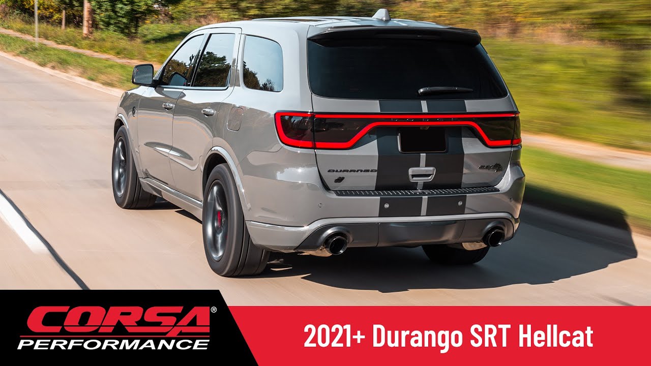 CORSA Performance 2021+ Dodge Durango Hellcat Catback Exhaust System