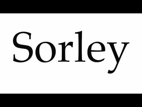 How to Pronounce Sorley