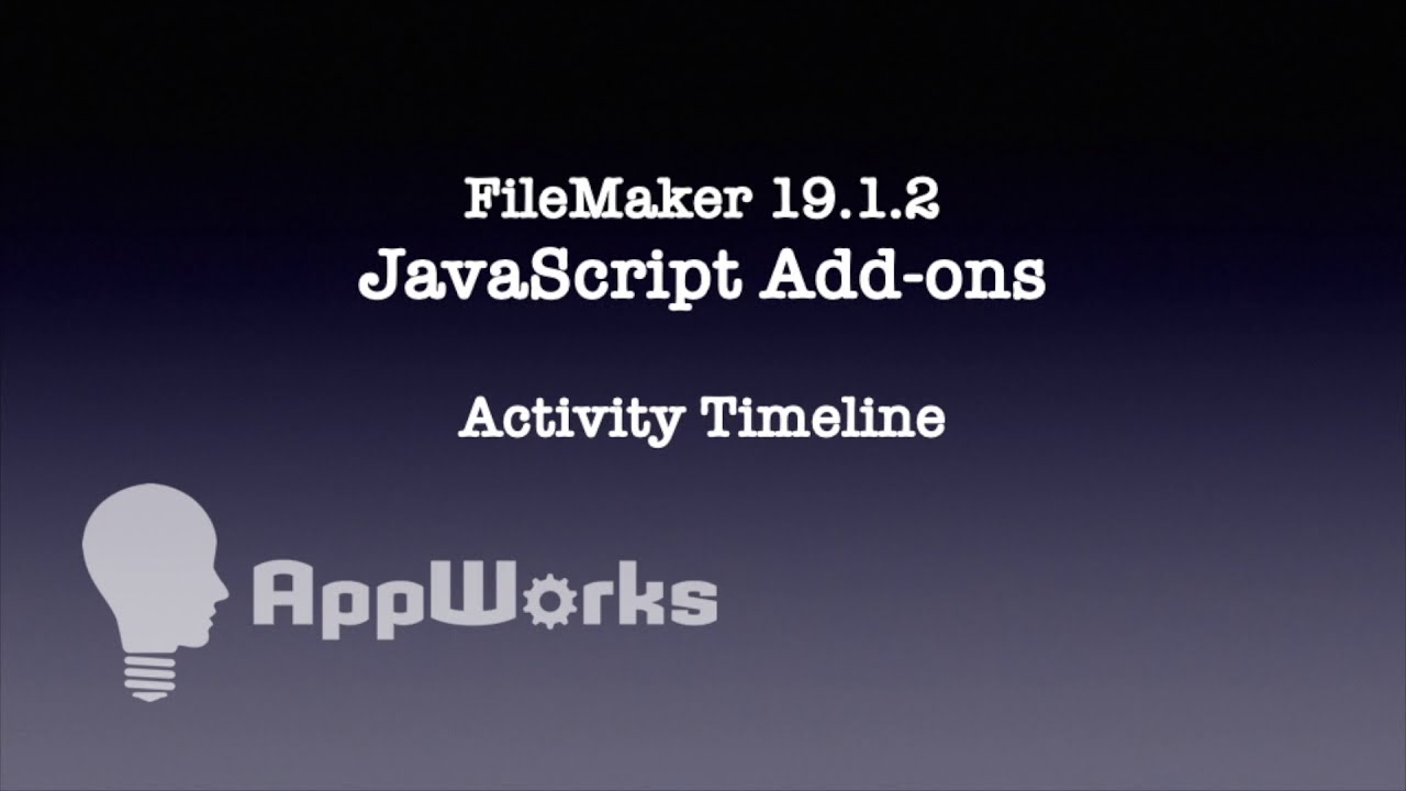JavaScript Add-ons: Activity Timeline