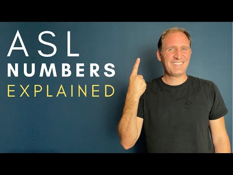 ASL NUMBERS EXPLAINED: How to sign any number PLUS math, money, ordinal numbers, and more