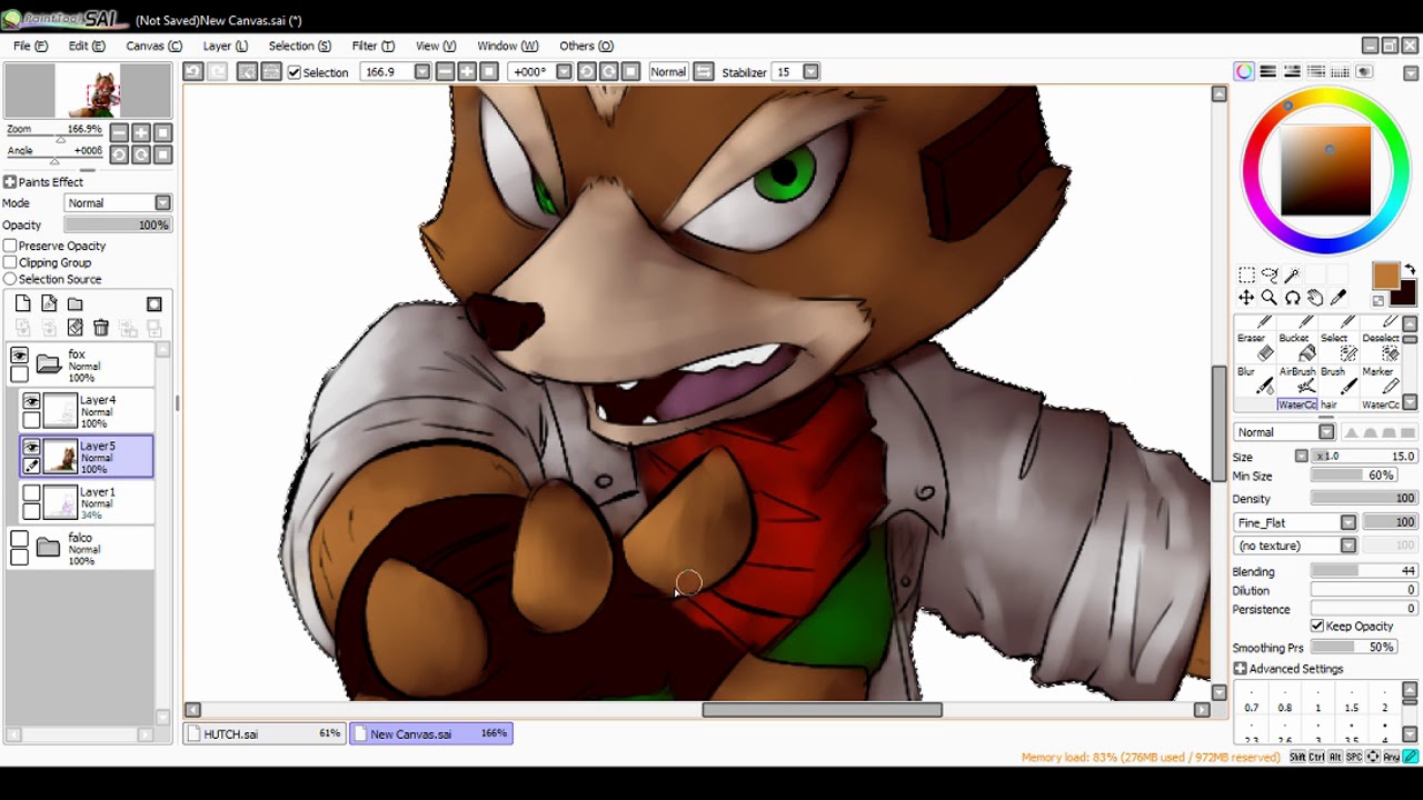Star Fox Speedpaint