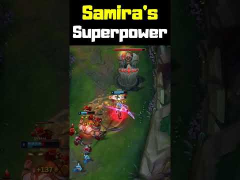 Samira's Superpower - League of Legends #shorts