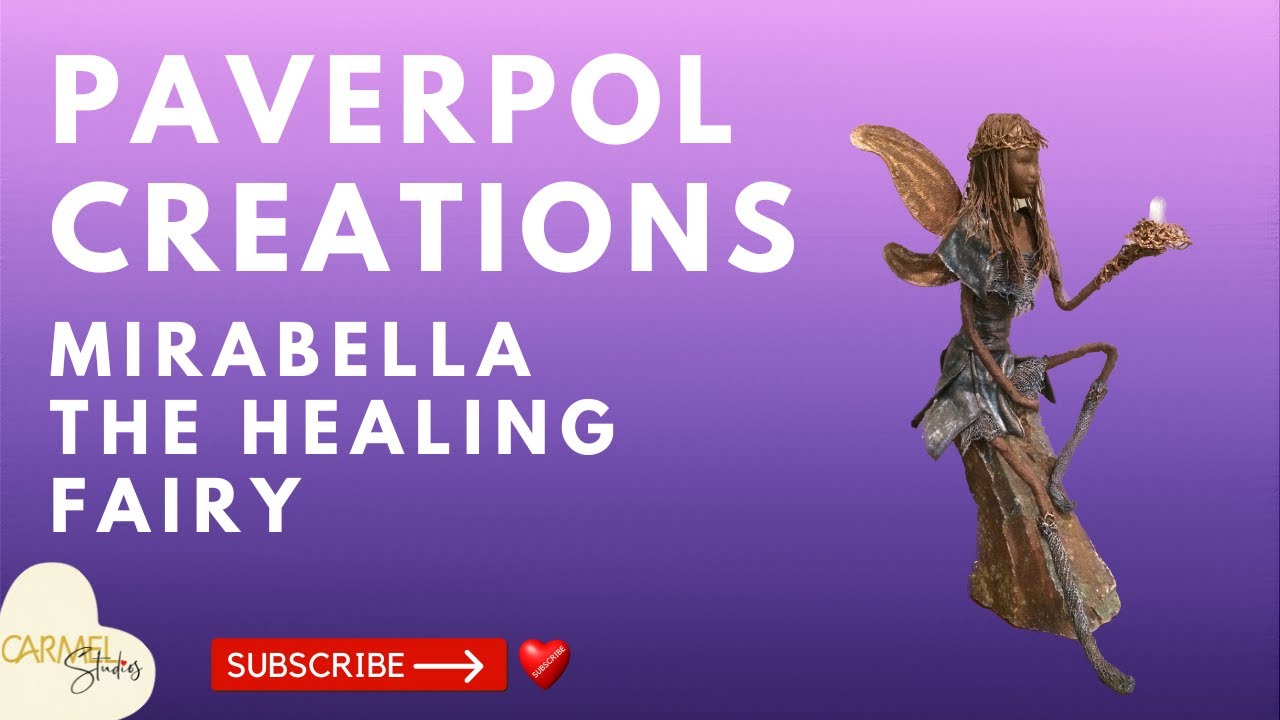Paverpol Sculpture How To | DIY Mirabella The Healing Fairy