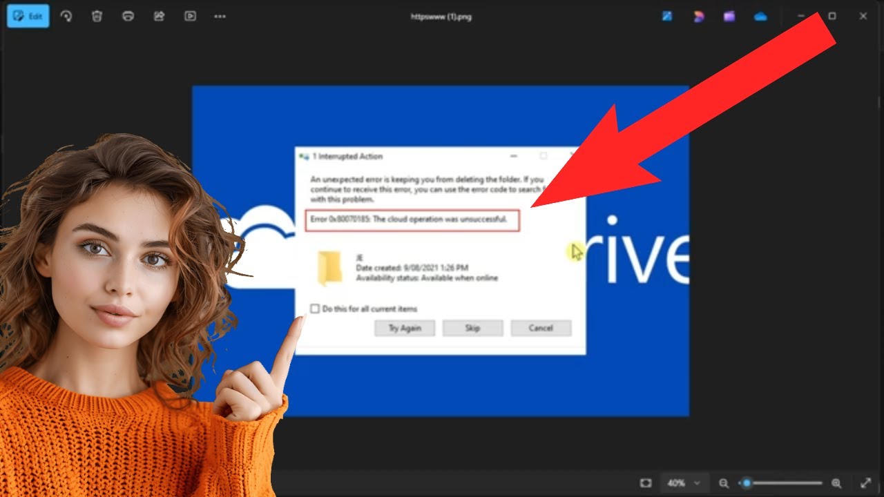FIX OneDrive Error: 
