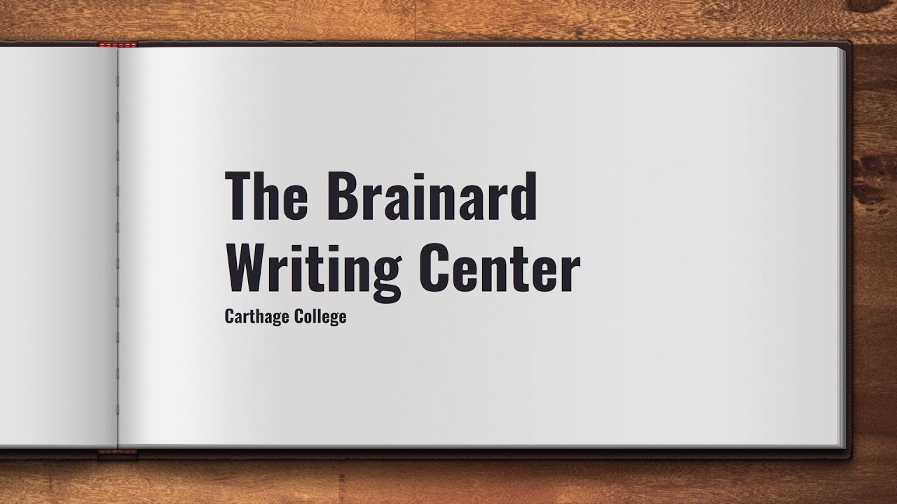 Intro to the Online Writing Center