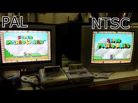 Super Mario World PAL vs NTSC