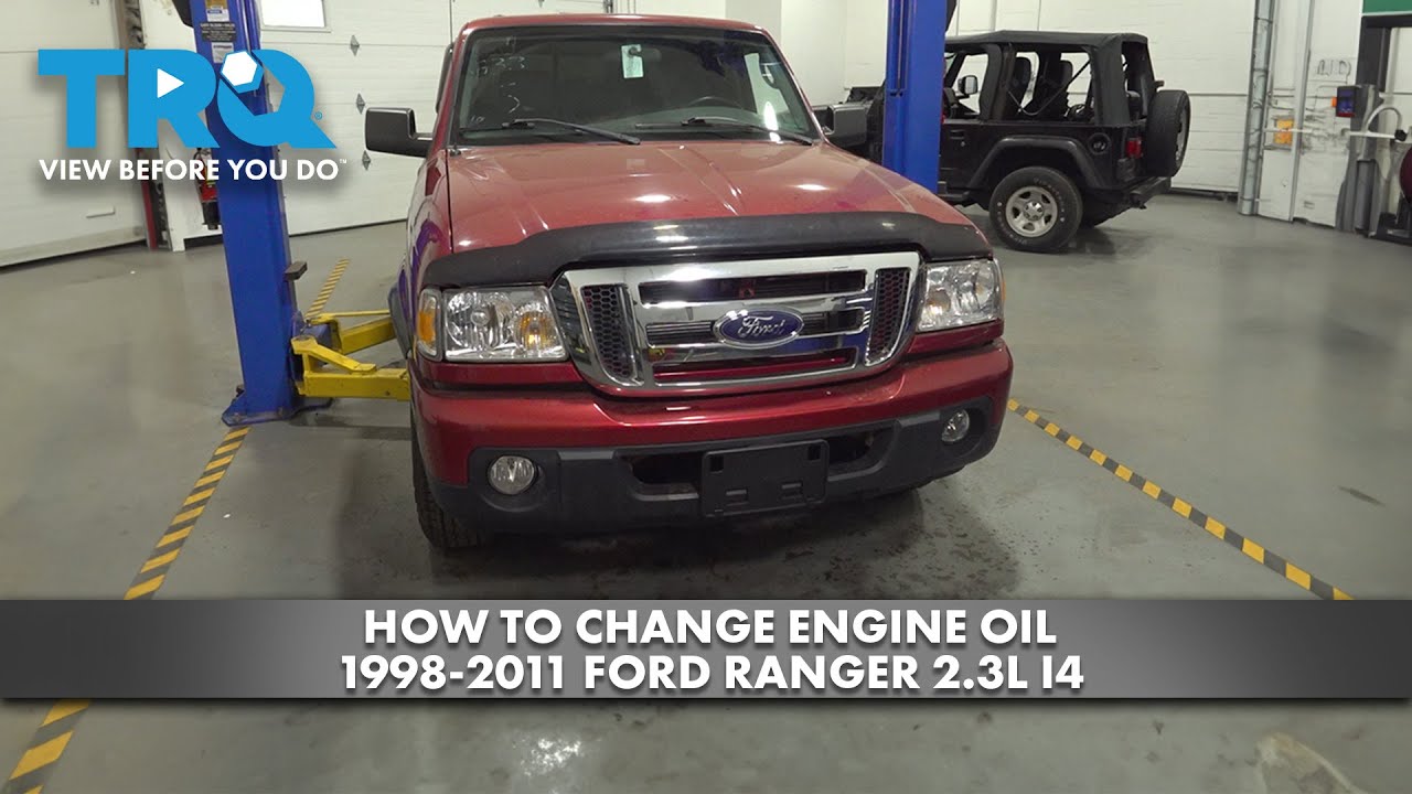 How to Change Engine Oil 1998-2011 Ford Ranger 2.3L L4