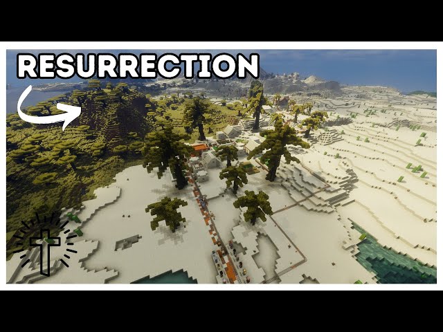 Minecraft Easter Village - Resurrection Minecraft Map