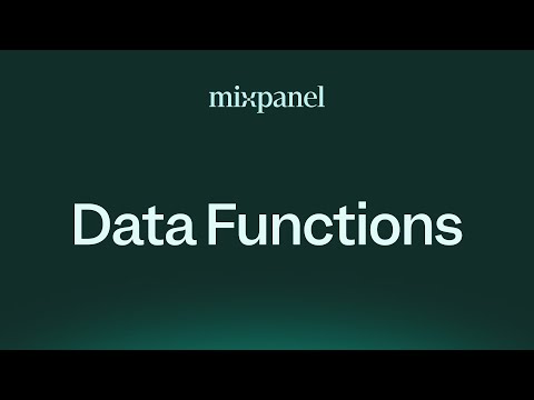 Data functions explained