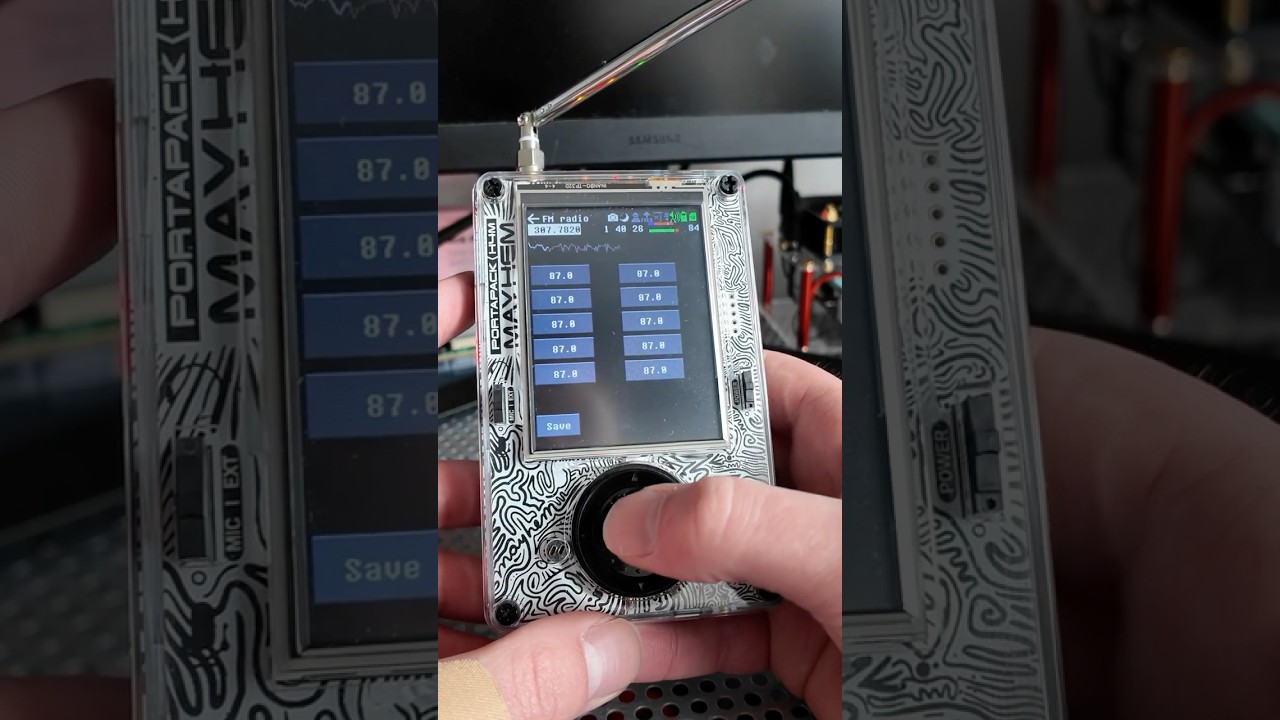 HackRF H4M has FM Radio with mayhem firmware installed! #pentesting