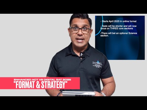 THE ENHANCED ACT VS DIGITAL SAT (2025) !! - #SapneilTutoring #ACT #DIGITALACT