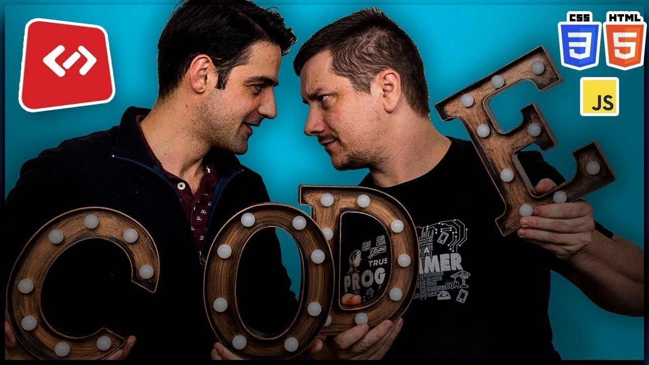 Live coding with some HTML, CSS, JavaScript and React