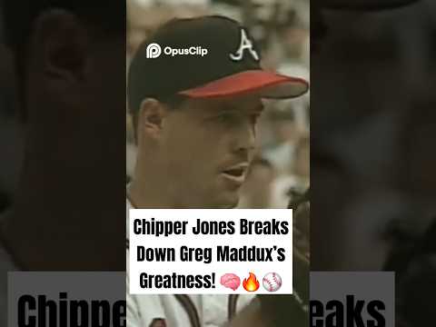 Chipper Jones Breaks Down Greg Maddux’s Greatness! 🧠🔥⚾