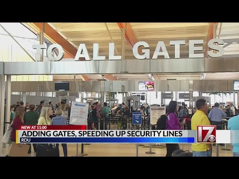 RDU plans to expand Terminal 1 with more gates