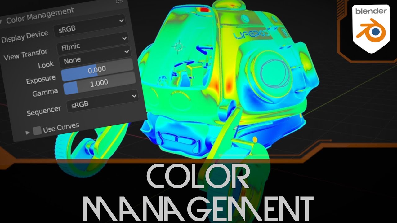 Color Management(Manejo de Color) en Blender 2.9 - Tutorial Blender