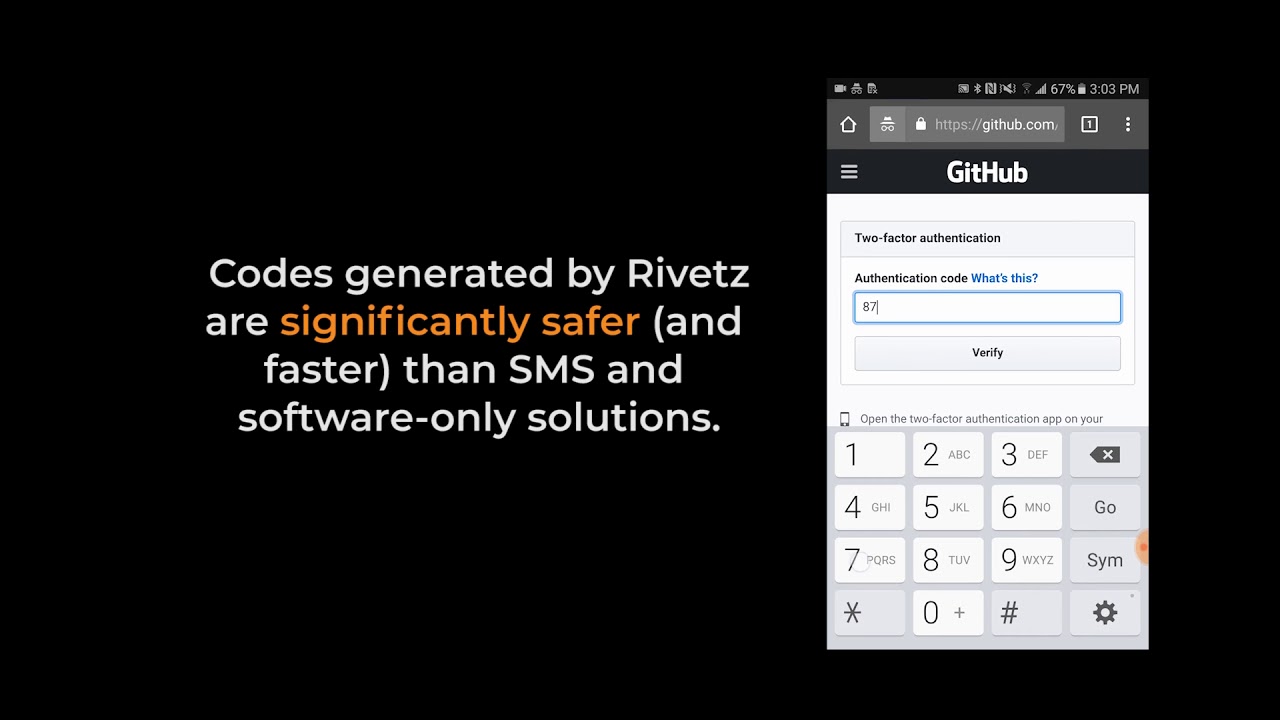 2FA App - Beta - Github login