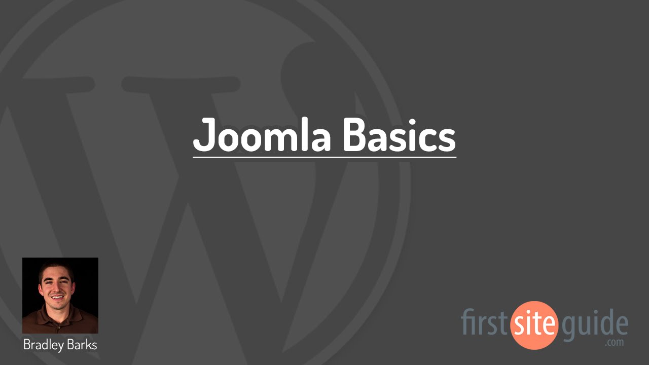 Learn the Basics of Joomla - Introduction Tutorial