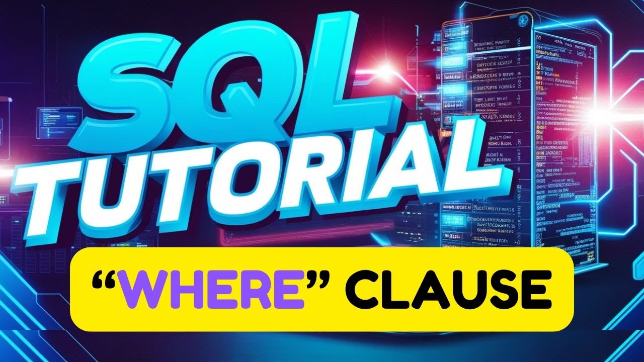 🔥 SQL Tutorial for Beginners: Learn WHERE Clause to Filter Data in MySQL (SQL Conditions Guide)