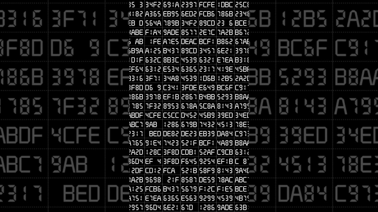 Binary Code Data