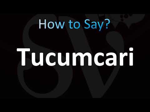 How to Pronounce Tucumcari, New Mexico (CORRECTLY!)