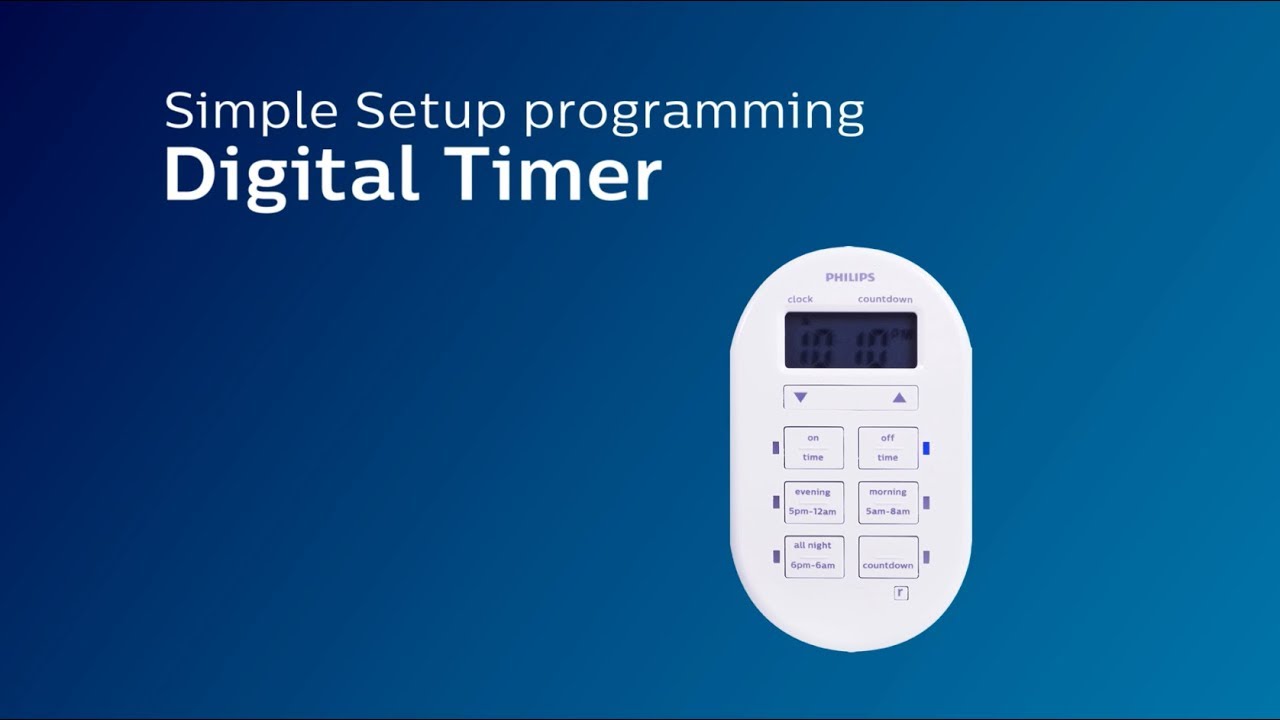 SPC1239AT/27: Philips Simple Setup Digital Timer