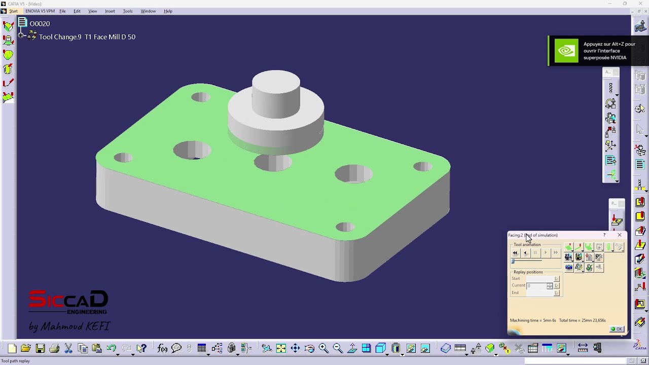 CATIA V5 CAM Programming - Part 1 - PH 20
