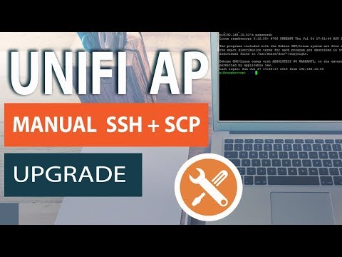 Upgrading Access Points via secure shell SSH+SCP-Ubiquiti Unifi Access Points patch for WPA2-KRACK