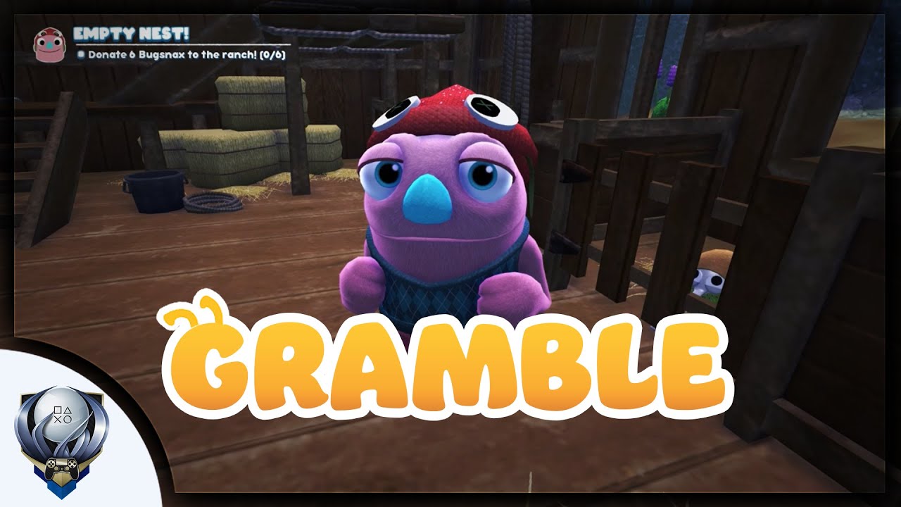 Bugsnax Side Quest 100% Walkthrough - Gramble