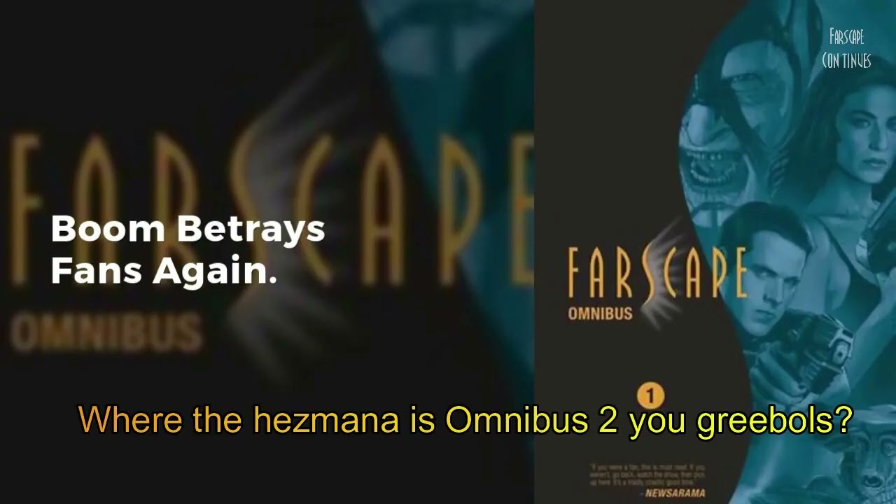Boom! Studios Hates Farscape