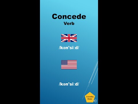 Concede