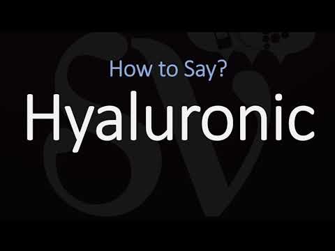 How to Pronounce Hyaluronic? (CORRECTLY)
