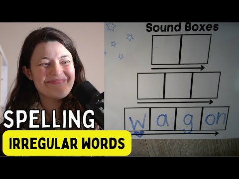 Learning how to spell IRREGULAR French Words