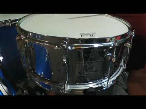 Pearl Steel Shell Snare Drum | Reverb