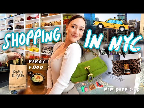 Vintage Thrift Shopping in NYC with Remi and Alisha!! *Viral Foods, Designer Finds*