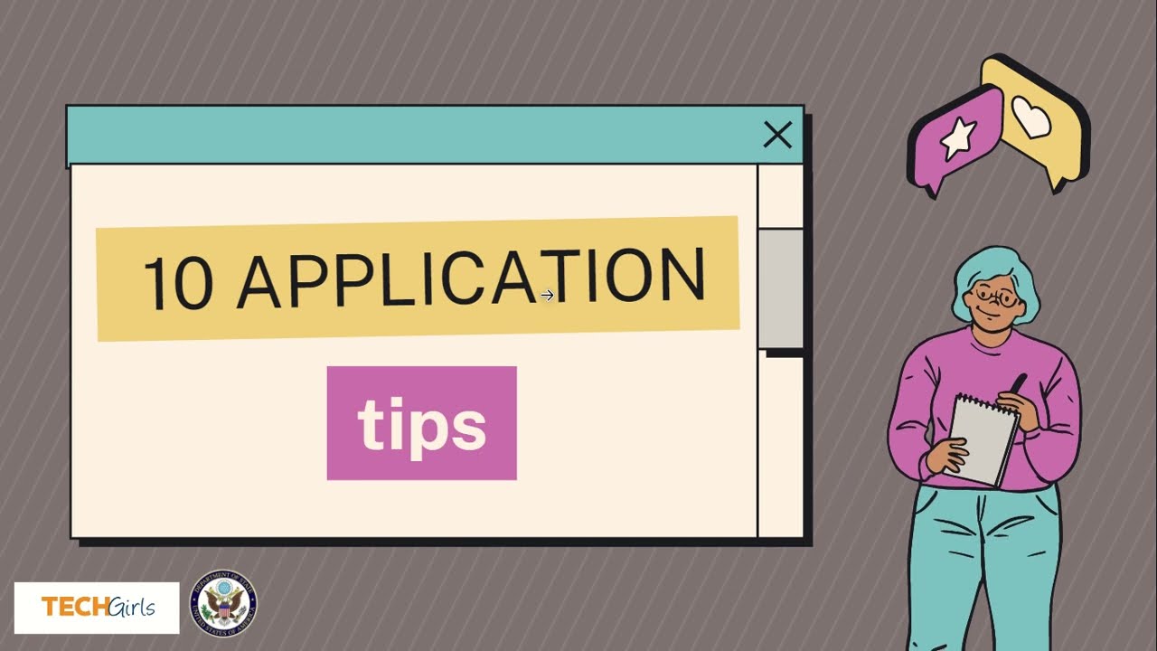 How to make a strong TechGirls application