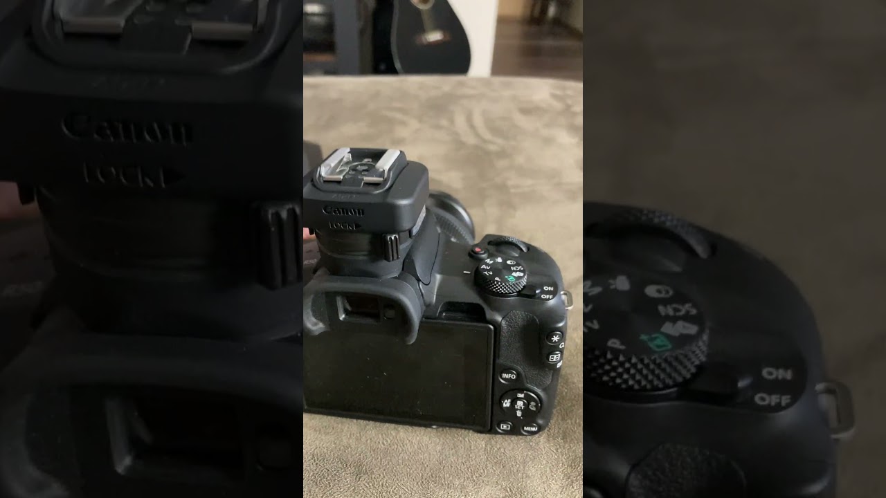 AD-E1 Shoe Adapter for Canon R50. #canon #flash #youtube #shorts #viral