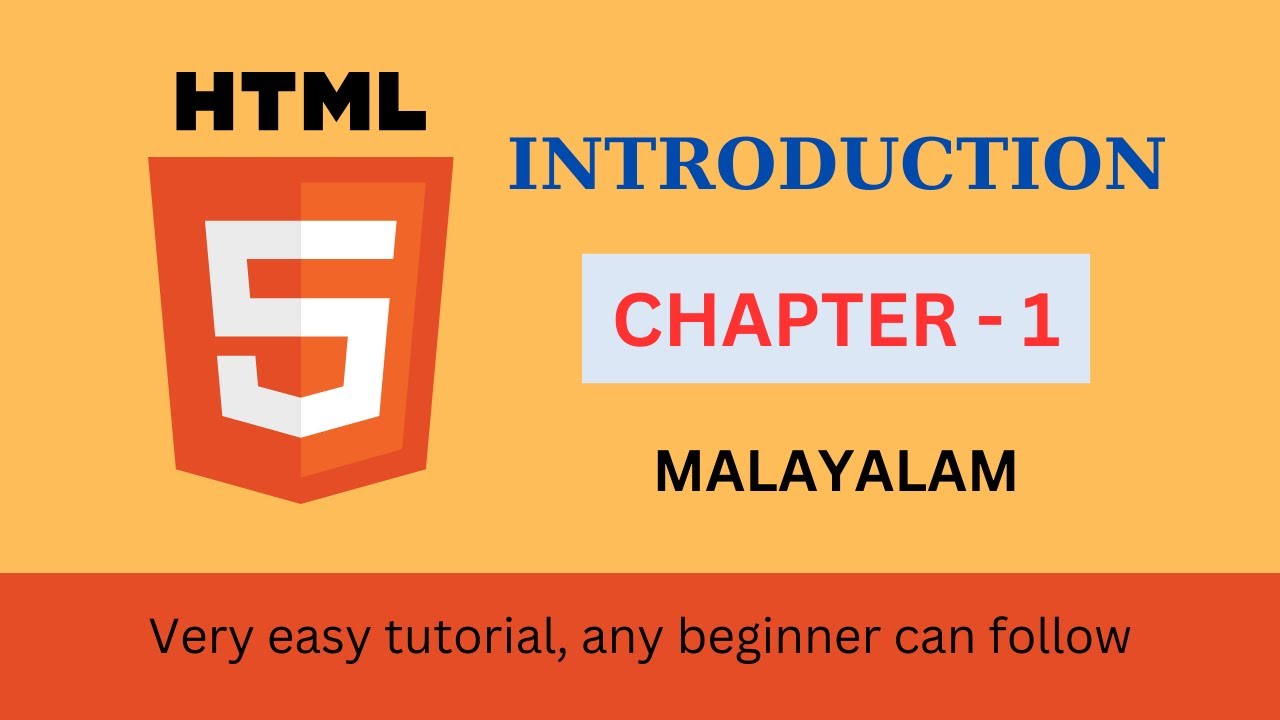 Introduction HTML : CHAPTER1|MALAYALAM | Easy tutorial for beginners #html @just_eesy