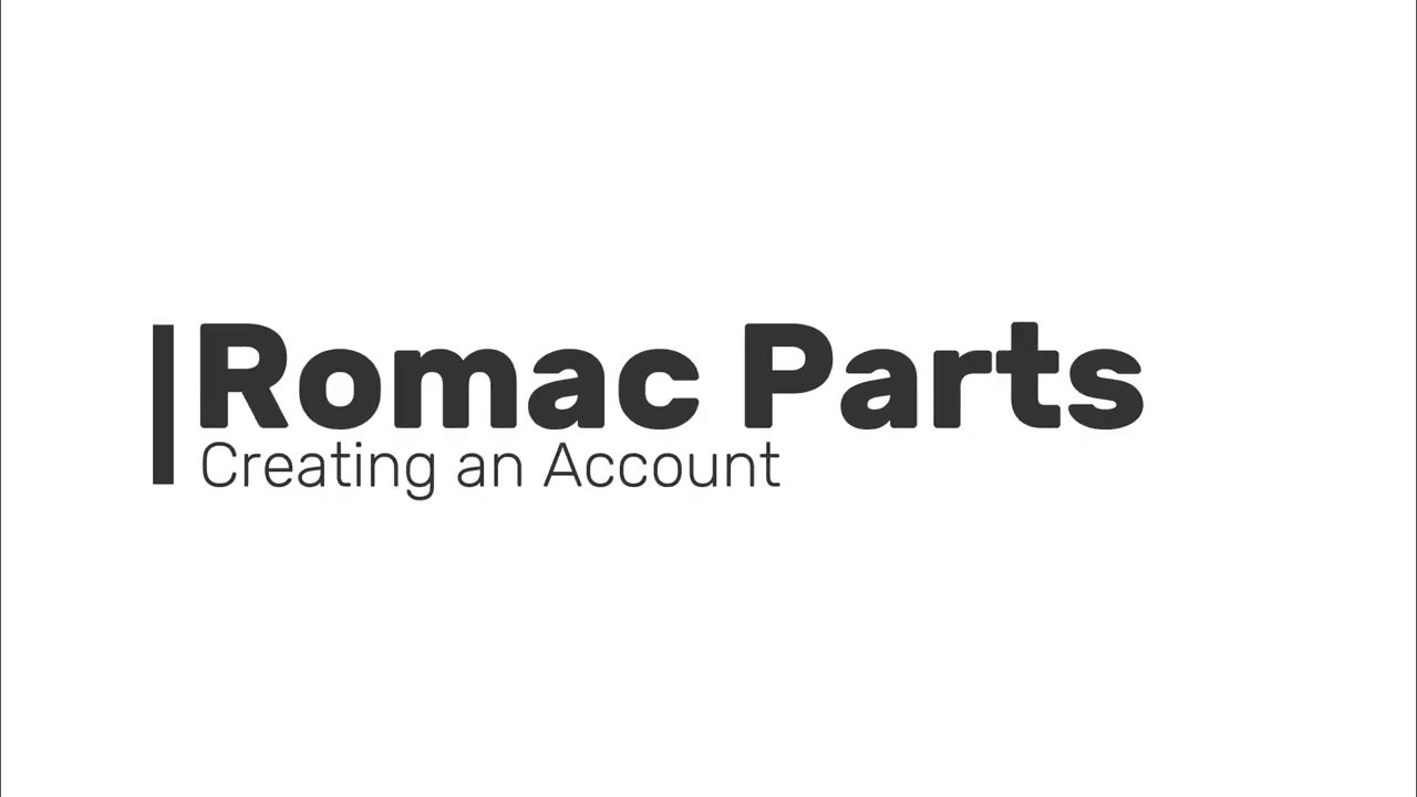 Romac Creating An Account