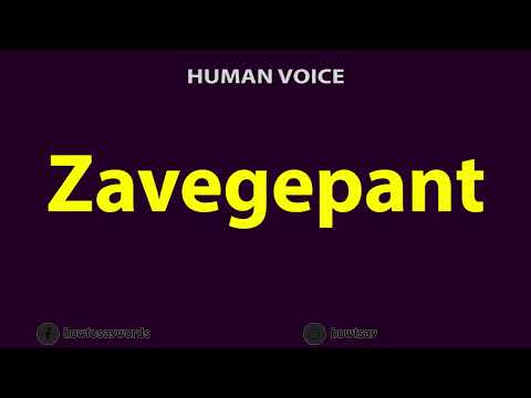 How To Pronounce Zavegepant