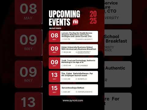 💻 Upcoming Tech Events! Stay ahead with our quick roundup of key conferences, meetups, and launches.