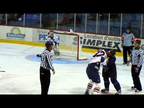 Dannick Lessard vs. Curtis Tidball, September 29, 2012 - Cornwall River ...