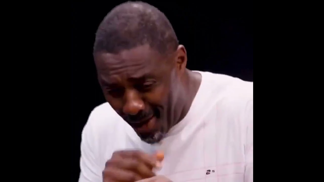 Stan Twitter: Idris Elba coughing after eating something spicy