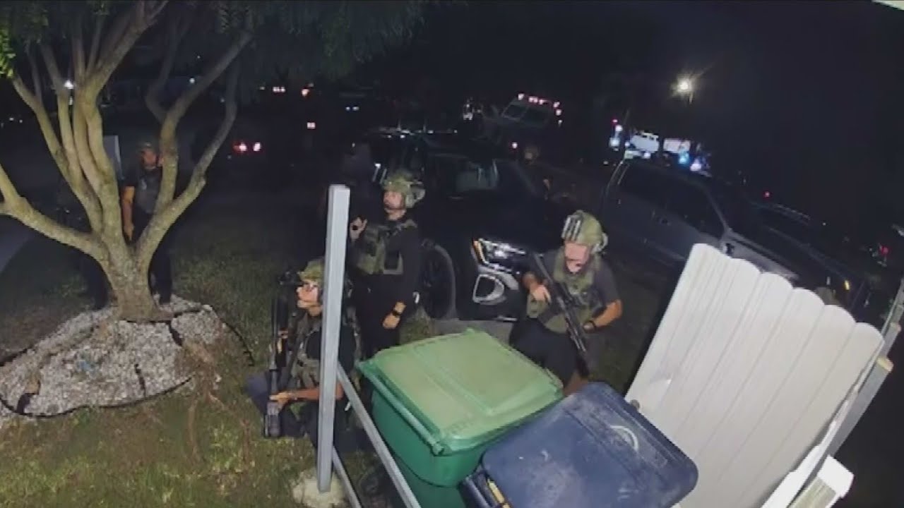 Video shows moments leading up to deadly shooting while Miami-Dade deputies were serving warrant