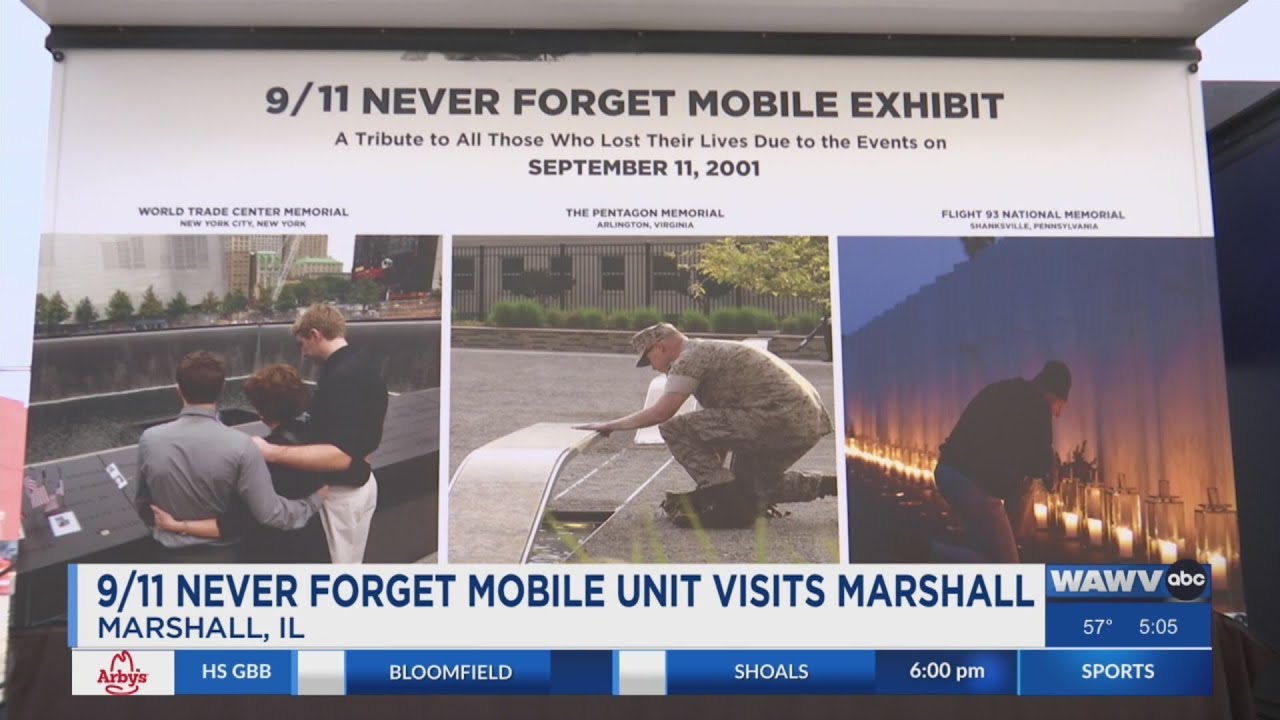 9/11 Never Forget Mobile Exhibit visits Marshall