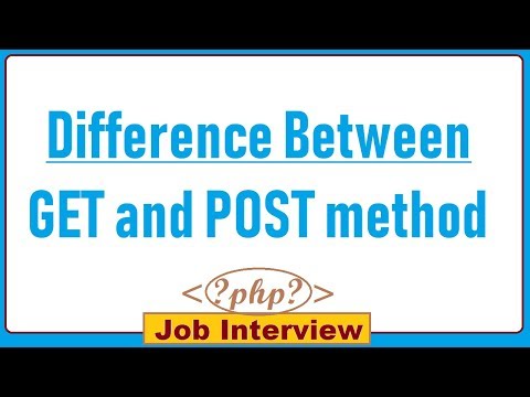 3. What is the Difference Between GET and POST method in PHP?