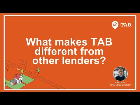 What makes TAB different from other lenders?