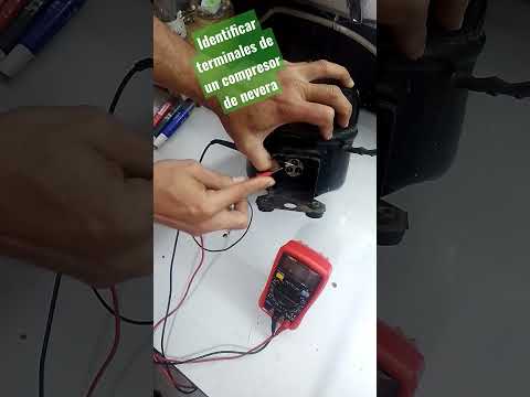Como identificar las terminales en un compresor o unidad de nevera