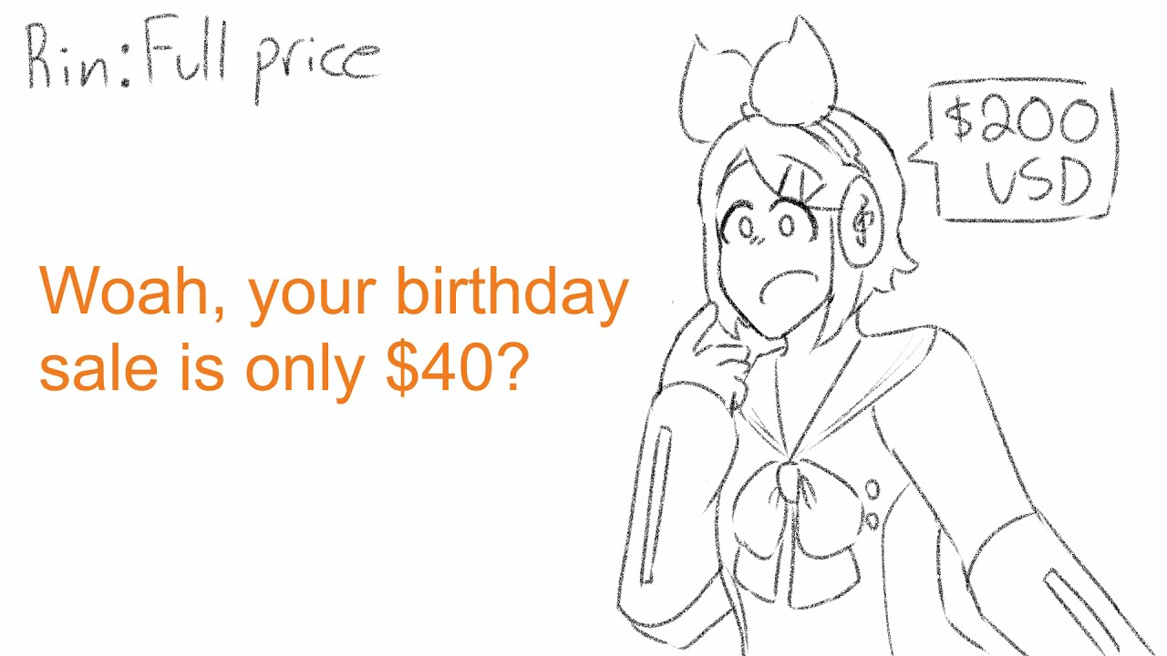 (Talkloid) Penny-pinching (Multiple)