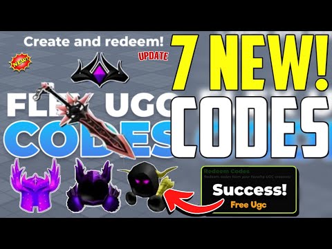 *ACTIVE CODE'S* FLEX UGC CODES IN 2025 - ROBLOX FLEX UGC CODES 2025 - FLEX UGC CODES - FREE UGC