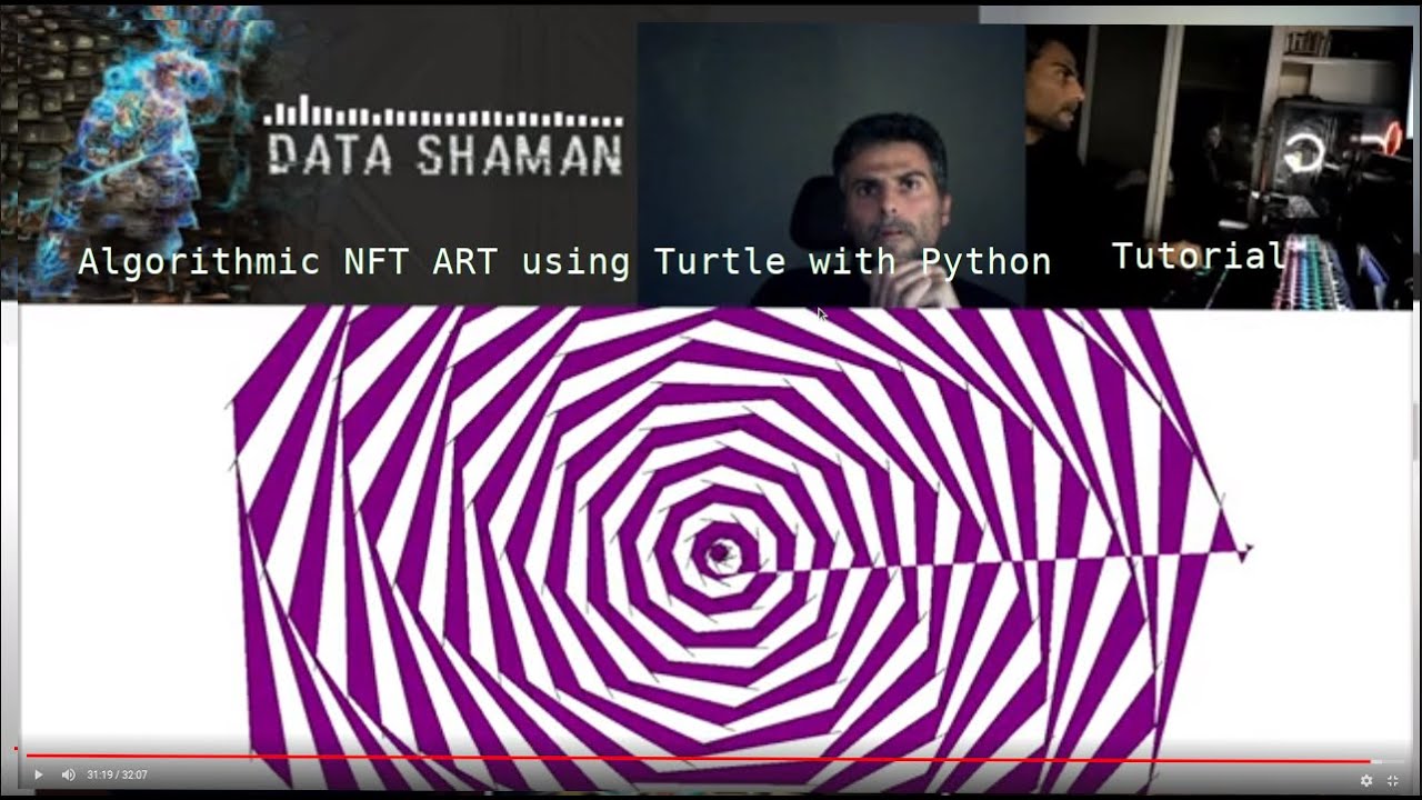 Using Turtle Python for NFT Generative Art (Algorithmic Art) [Tutorial]